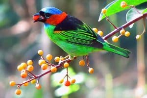9 Unique Facts About Red-Necked Tanagers - Bird Feeder Hub